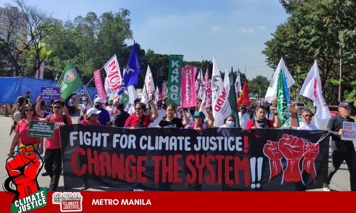 PH marchers join Global Day of Action vs climate crisis | GMA News Online