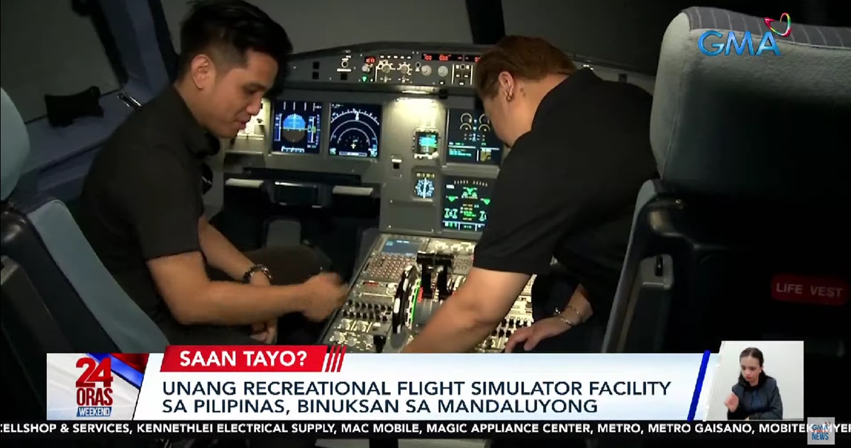 PH's first recreational flight simulation facility opens in Mandaluyong | GMA News Online