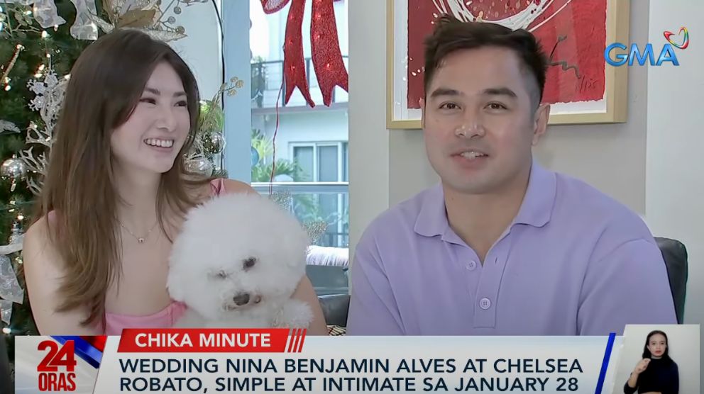 Benjamin Alves, Chelsea Robato reveal details of upcoming January ...