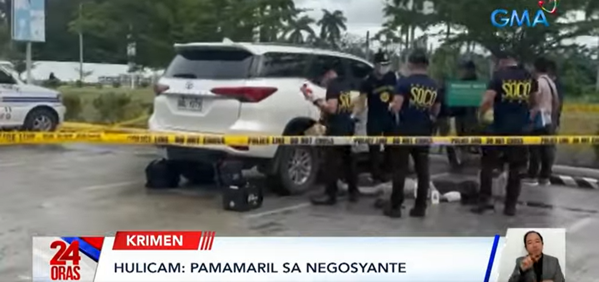 Businessman shot dead in Davao del Norte; van driver dies in Bataan highway accident | GMA News ...