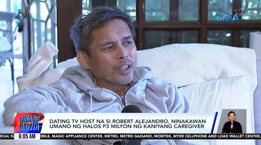 Dating TV host na si Robert Alejandro na nakikipaglaban sa cancer, tinangayan umano ng halos P3M ...