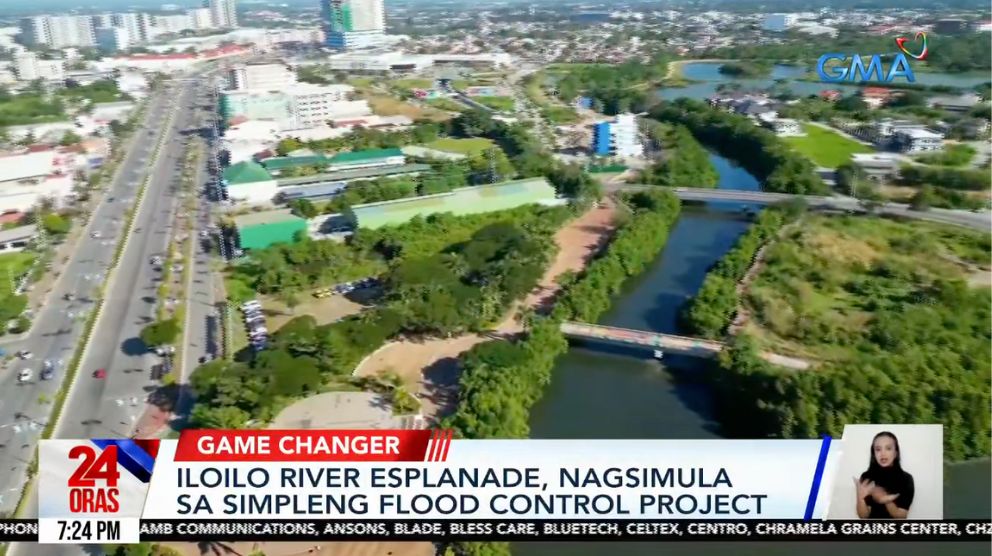 Award-winning Iloilo River Esplanade started with a flood control project | GMA News Online