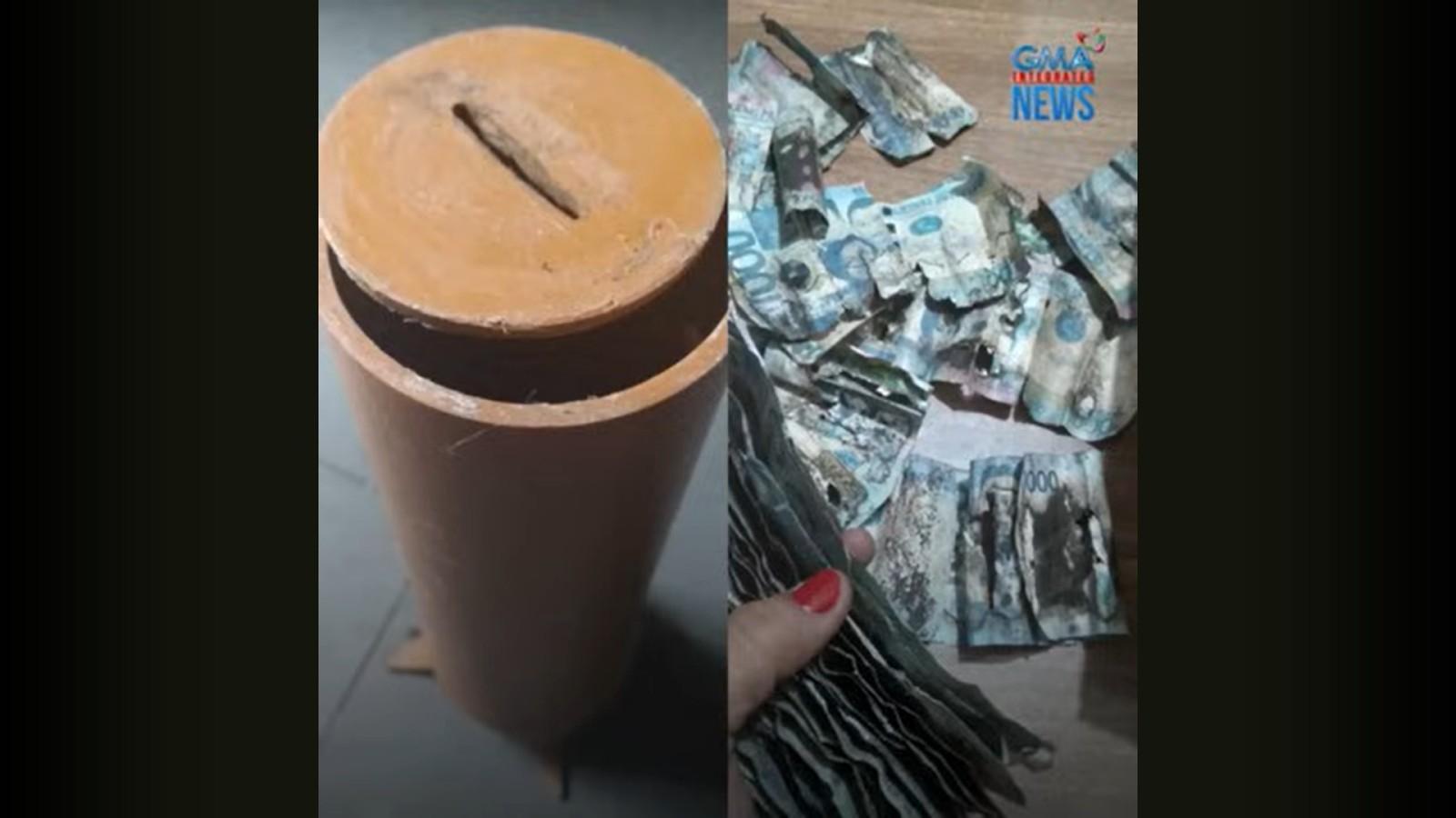 P34K na inipon ng mag-asawa sa PVC pipe para sa pagpapagamot ng anak ...