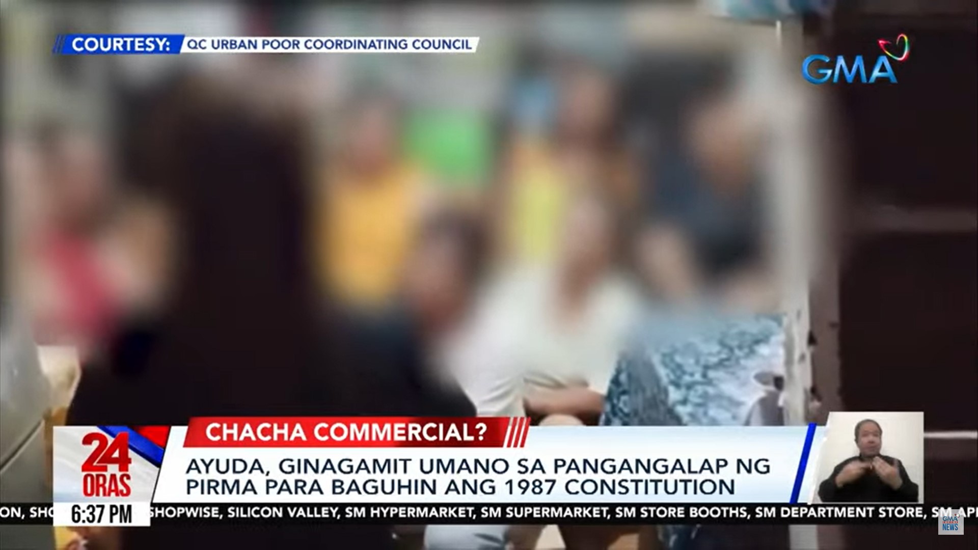 Cash for Cha-cha signatures offered in communities, solons say | GMA ...