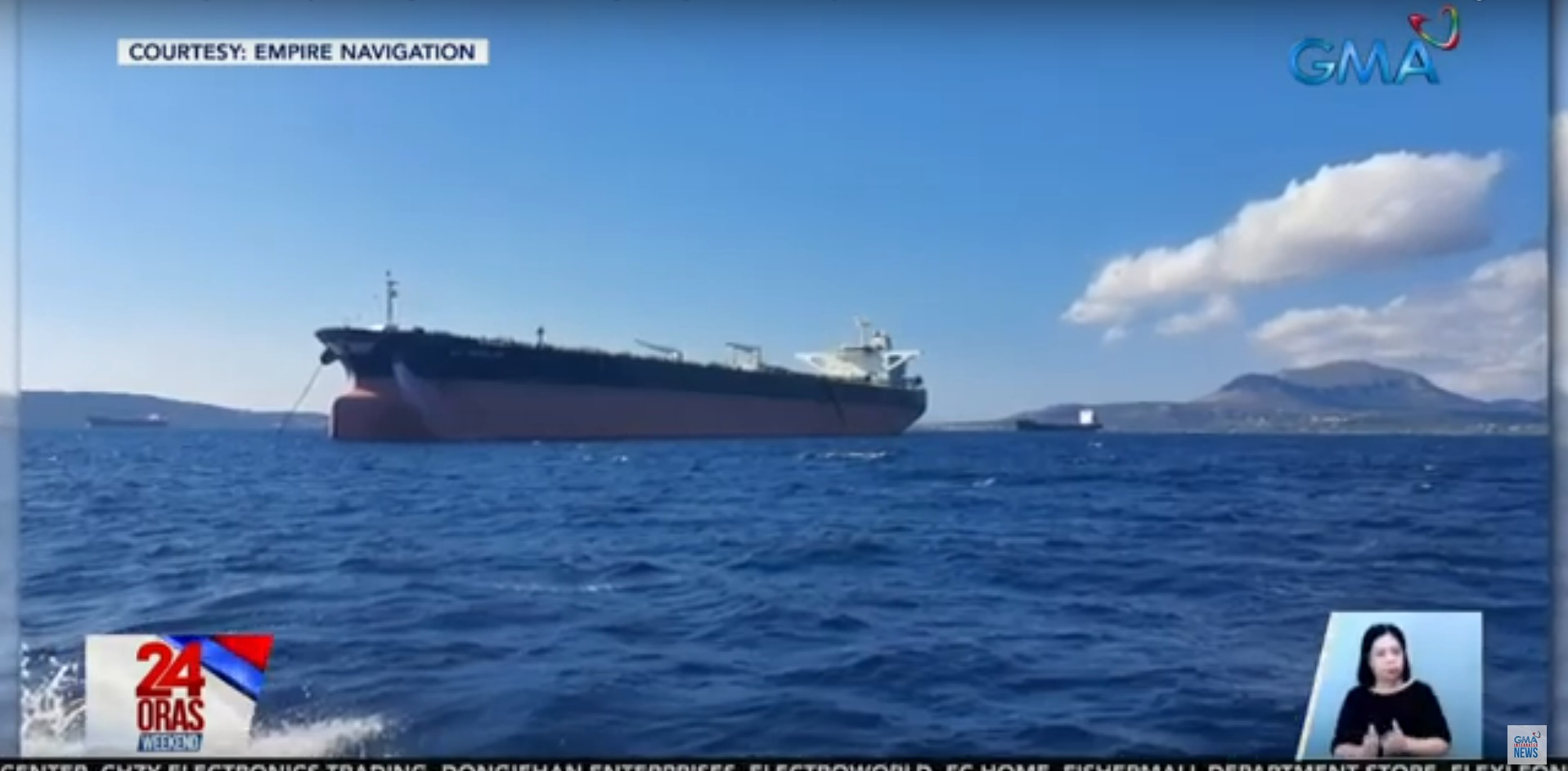 18 Pinoys in seized oil tanker to be released if replaced with another ...