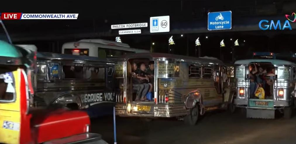 Transport groups hold protest caravan vs. PUV modernization | GMA News ...