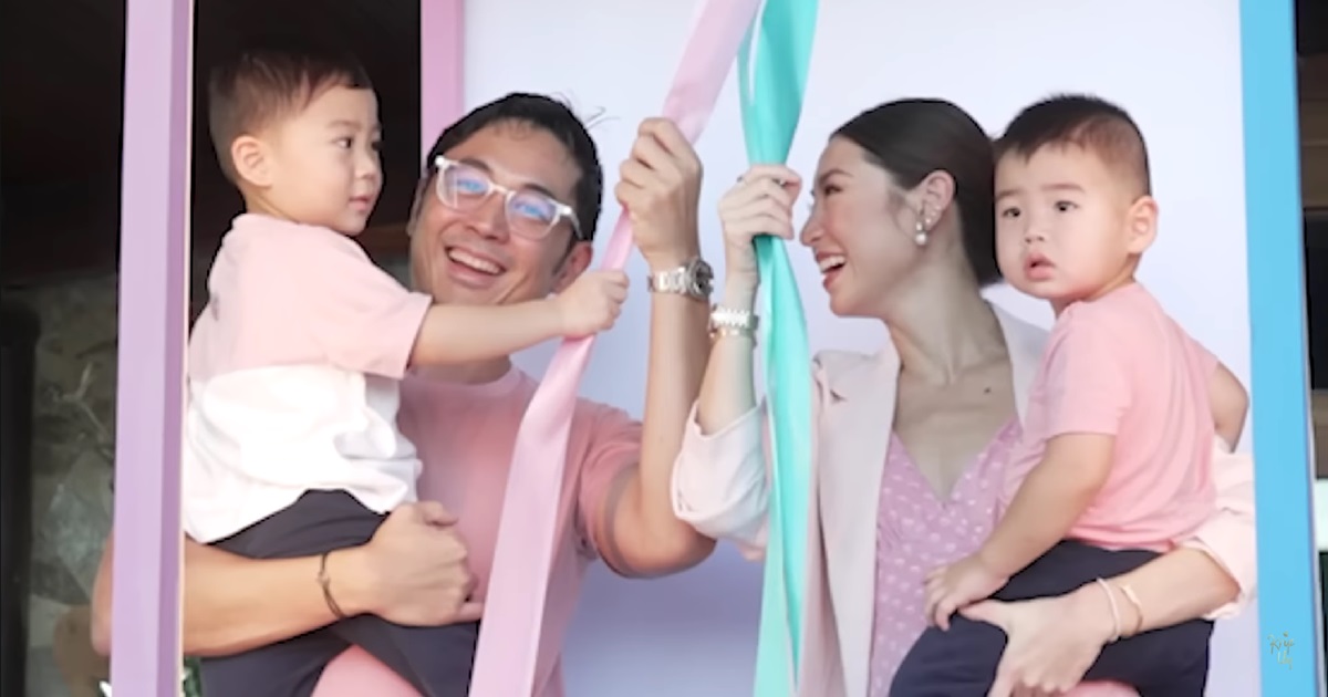Kryz Uy, Slater Young reveal gender of third child | GMA News Online
