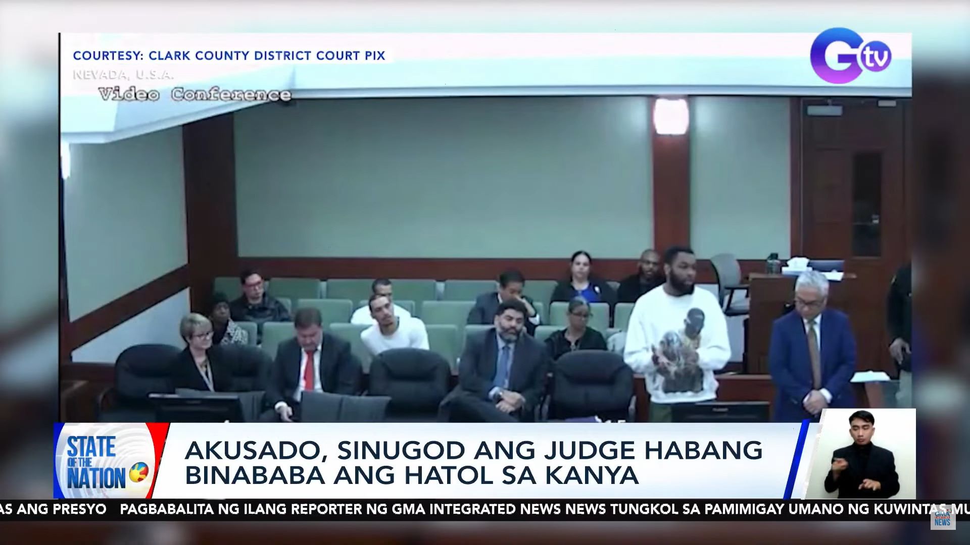 Akusado, sinugod ang judge habang ibinababa ang hatol sa kaniya sa US ...