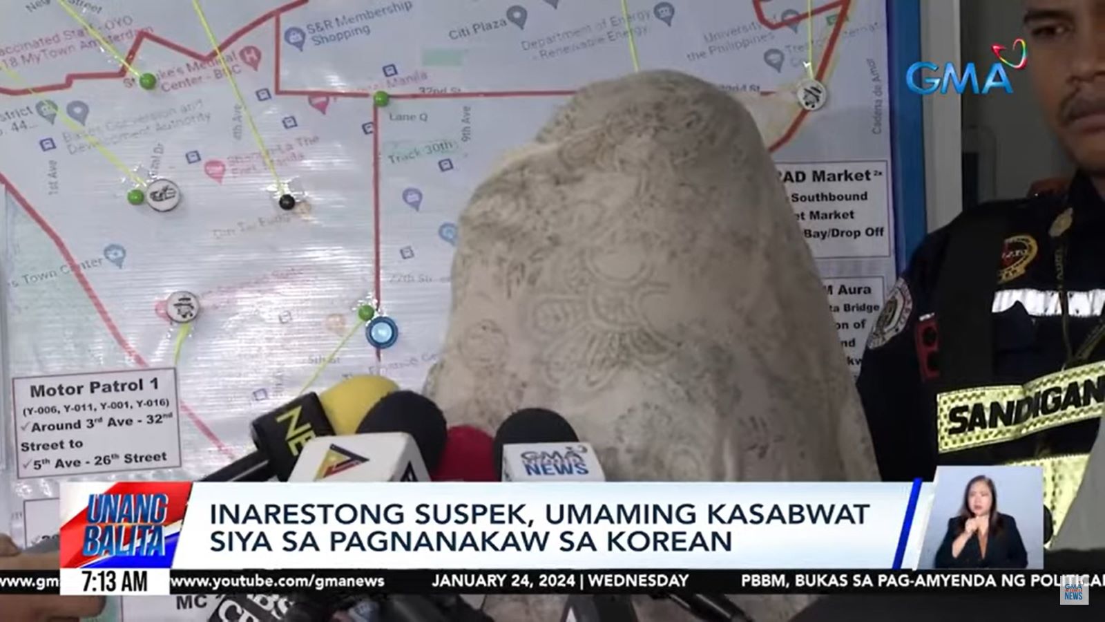 Koreana, nabiktima ng grupong may modus ng panunulak sa Taguig ...