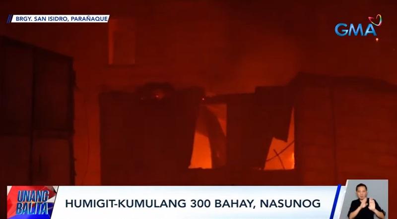 About 300 houses damaged in Parañaque fire | GMA News Online