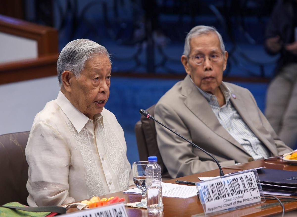 Ex-CJ Davide: Amending Constitution a 'cha-cha dance to hell' | GMA ...