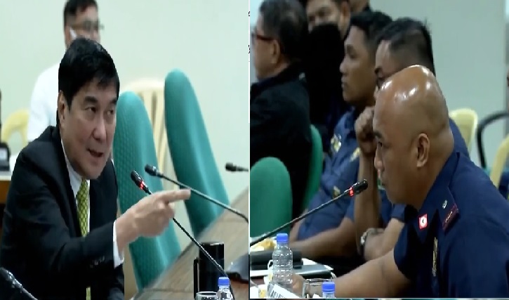 Sen. Tulfo, kinastigo ang mga pulis na naka-bonnet at 'di nakauniporme ...
