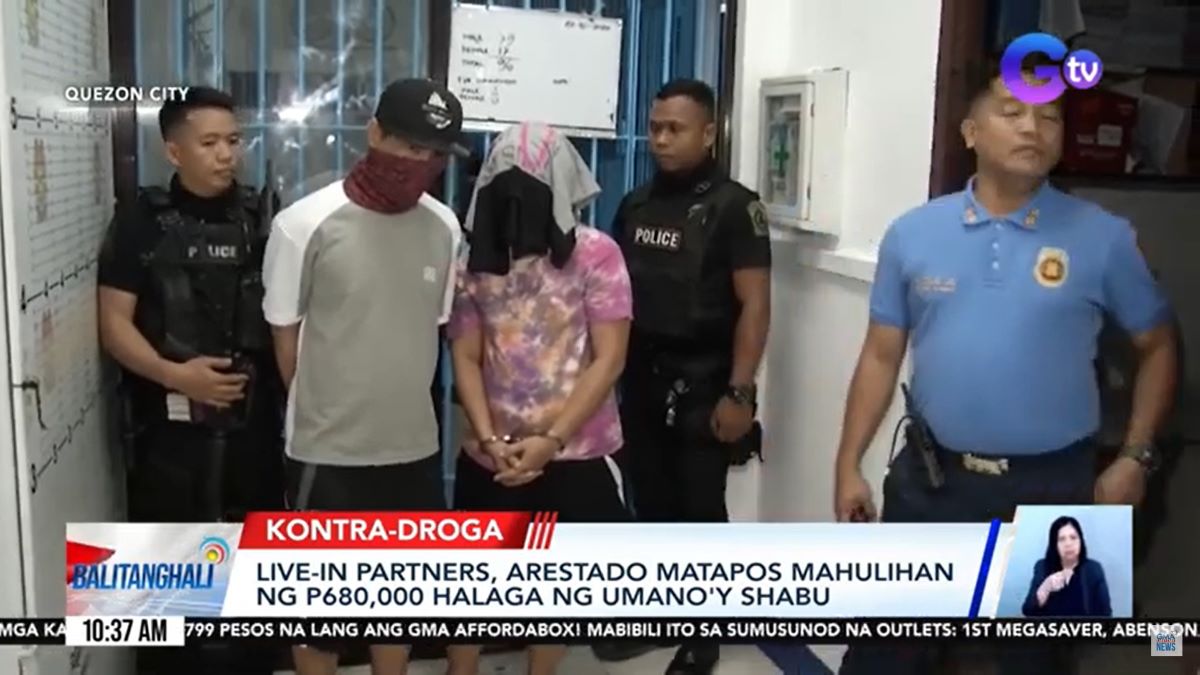 Mag-live in partner, kulong nang mahulihan ng P680K halaga ng shabu ... Mag-live in partner, kulong nang mahulihan ng P680K halaga ng shabu ...