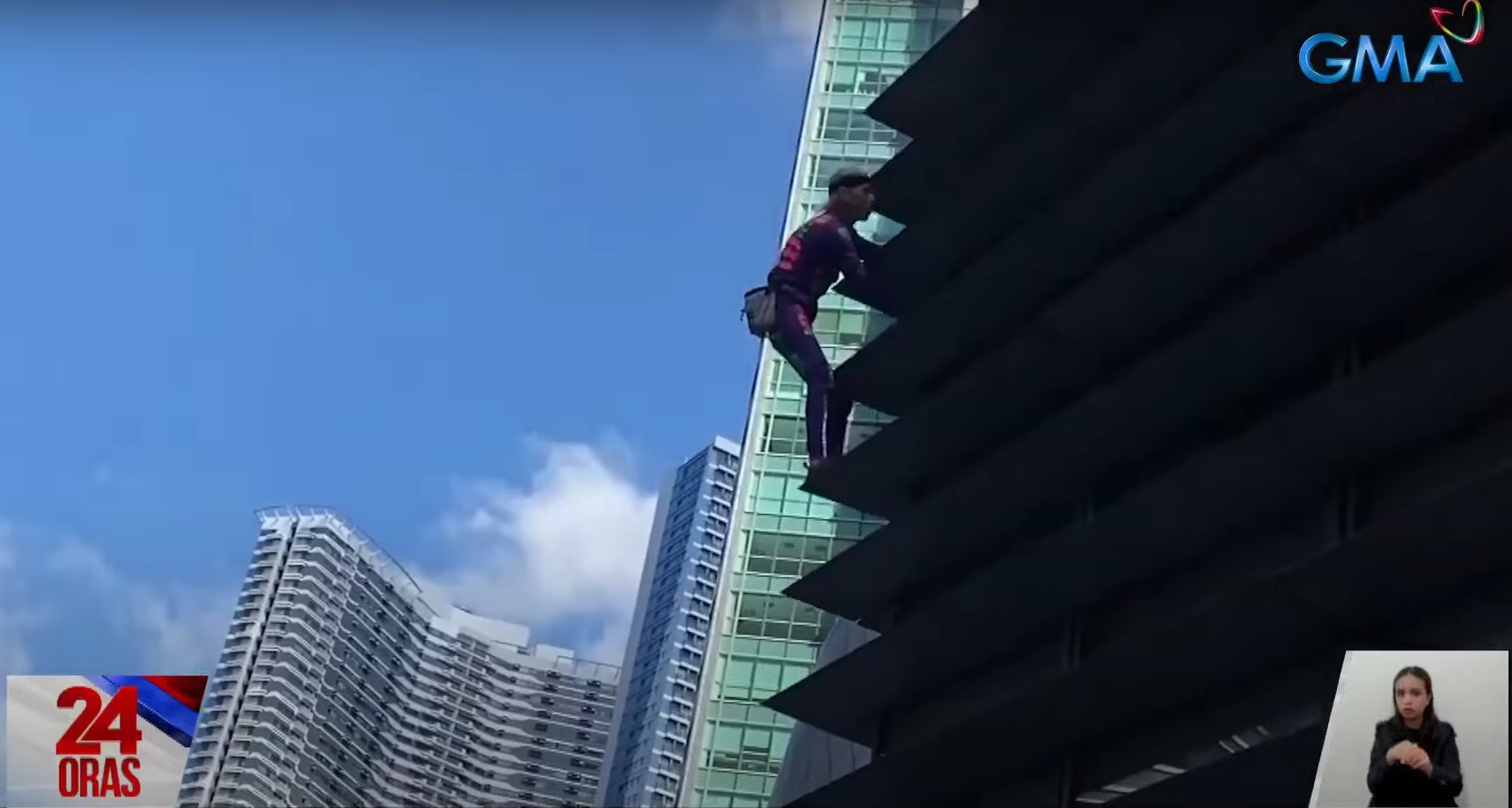 ’French Spiderman’ scales Makati skyscraper, is arrested afterwards ...