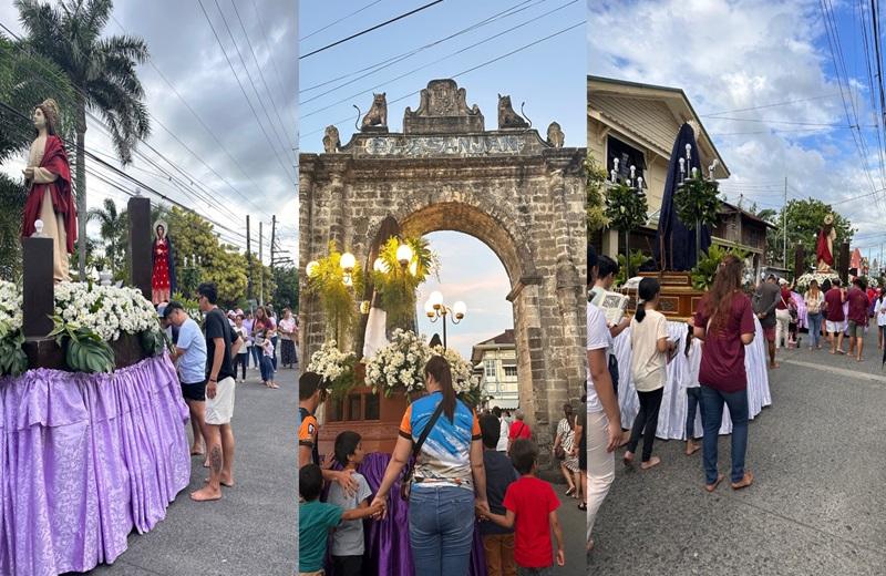 Traditional Good Friday activities in Pagsanjan, Laguna | Photos | GMA ...