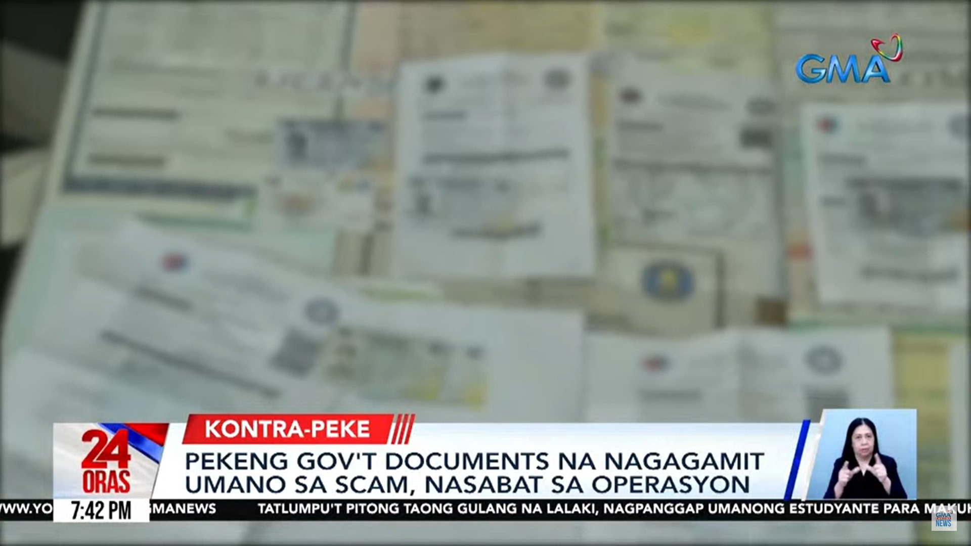5 nabbed in Recto for selling fake gov't documents | GMA News Online