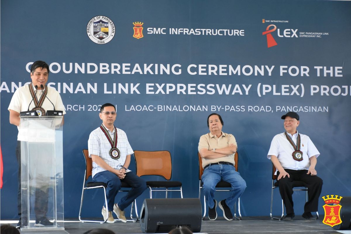 San Miguel breaks ground for Pangasinan Link Expressway | GMA News Online