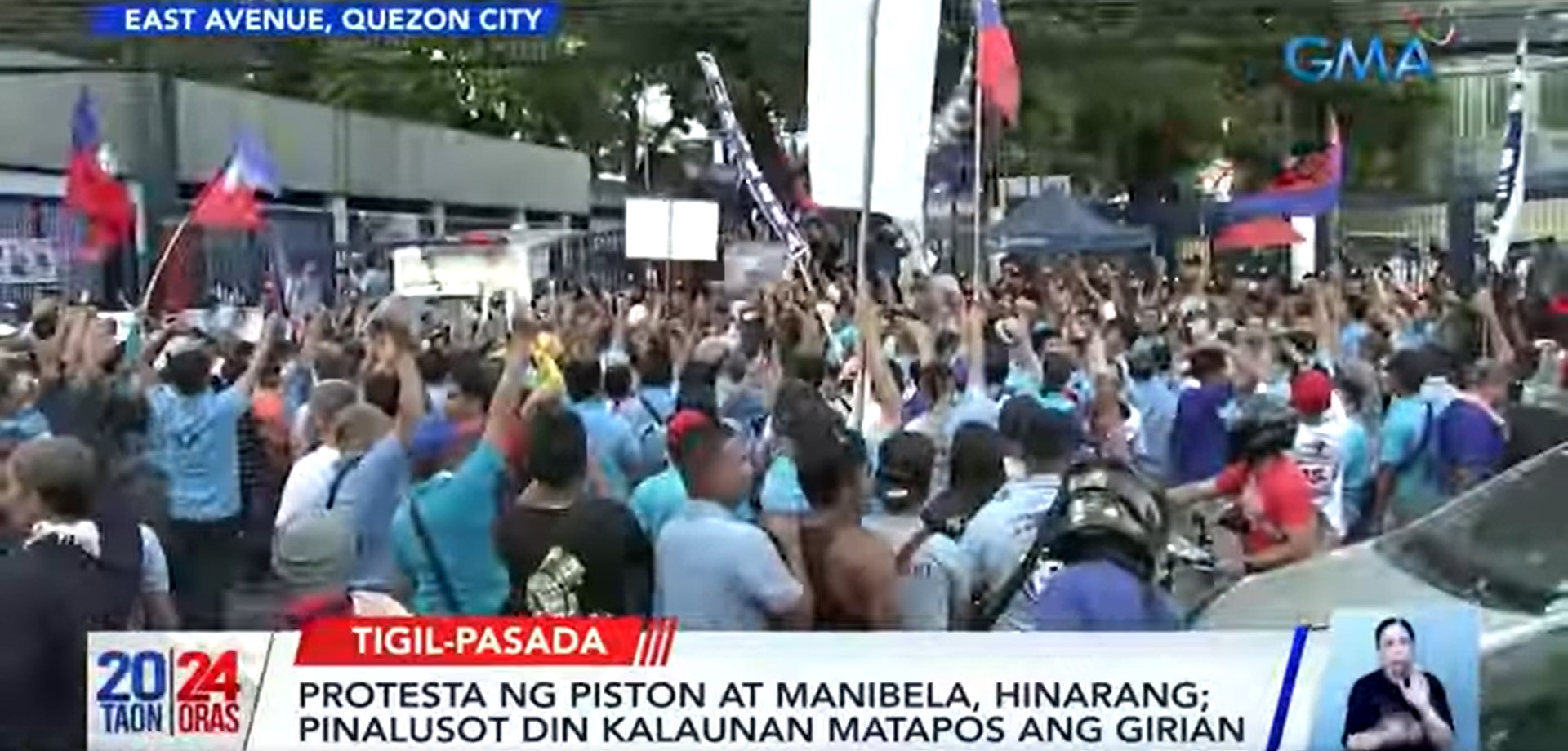 LTFRB: PISTON, MANIBELA strike did not disrupt public transport | GMA ...