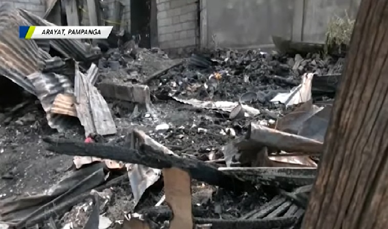 Ina at kaniyang sanggol na limang-buwang-gulang, patay sa sunog sa Pampanga | Balitambayan