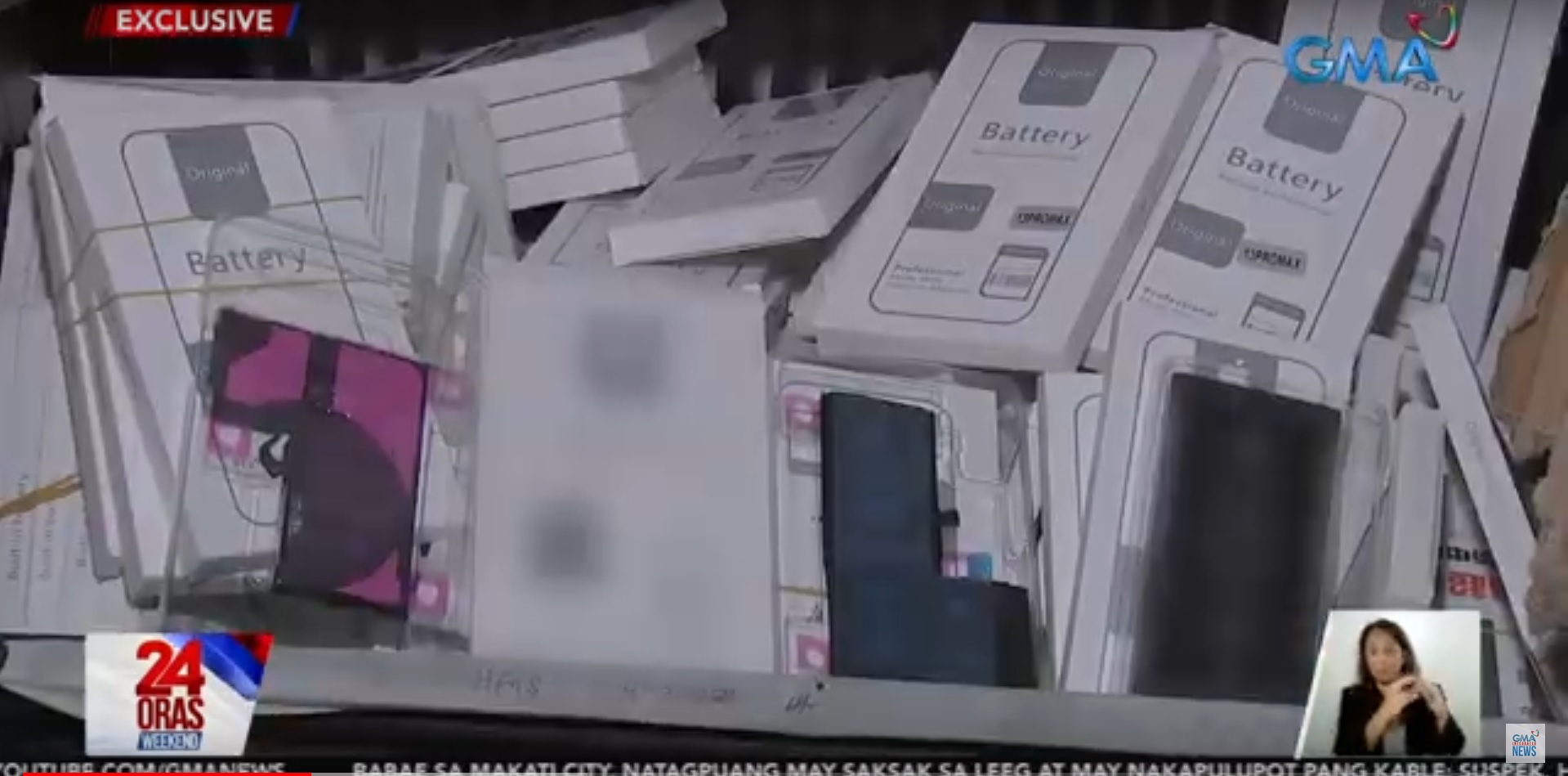 Police seize P1 million in uncertified phones, accessories | GMA News ...