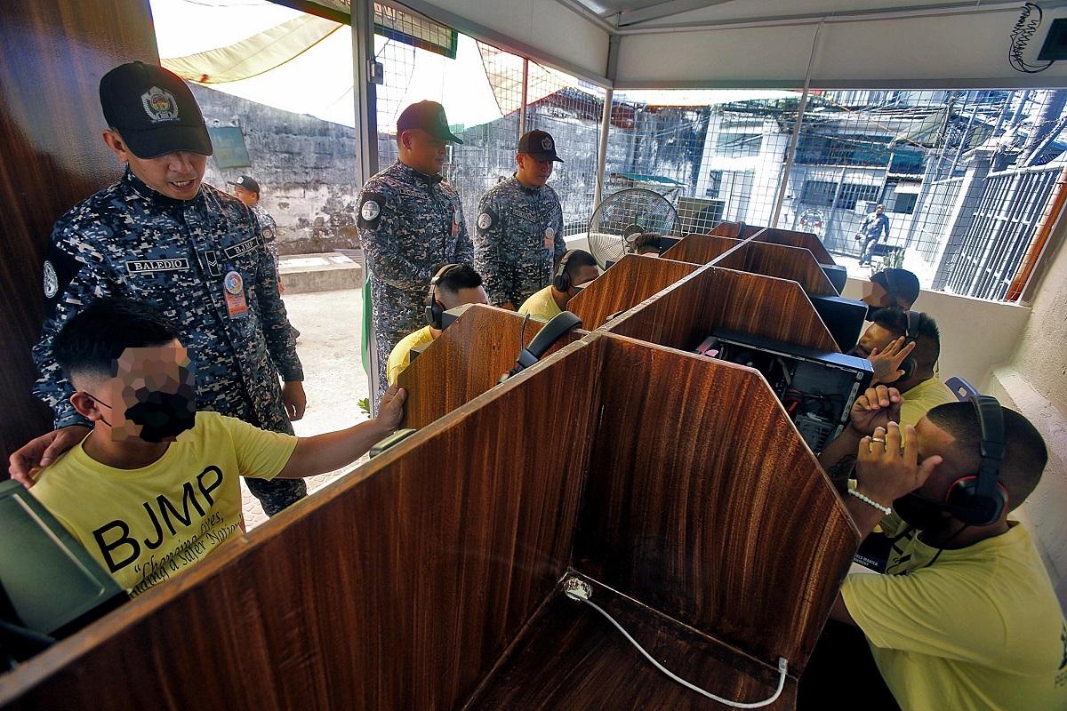 Cyber Communication Center launched inside Manila City Jail | Photos ...