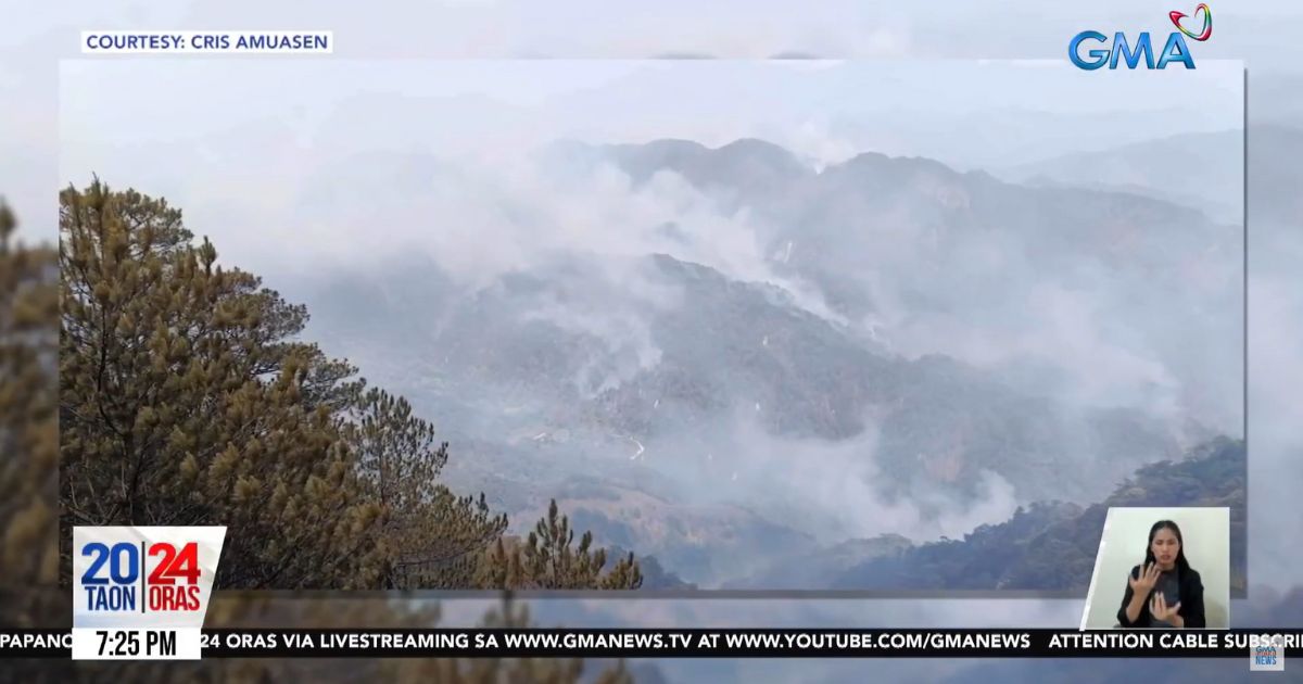 4,000 residents affected by drought, forest fires in Benguet receive ...