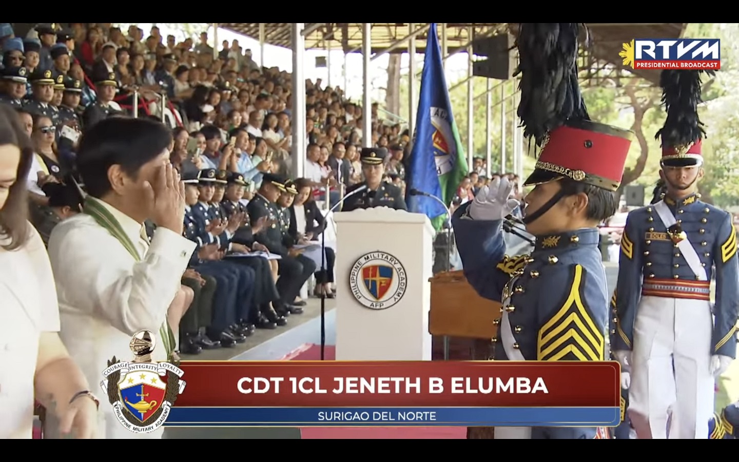 PMA valedictorian urges classmates to uphold academy's values | GMA ...