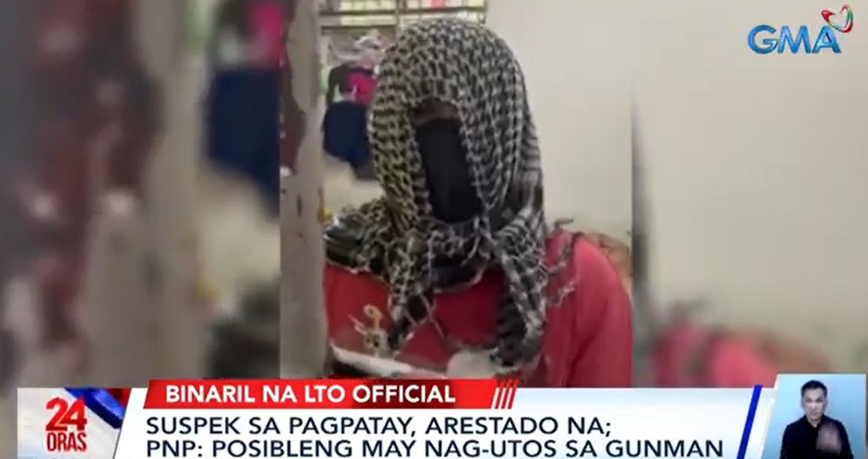 Suspect behind killing of LTO official in QC nabbed | GMA News Online