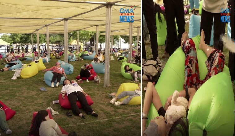 South Koreans na kulang sa tulog, sumabak sa 'Power Nap Competition ...