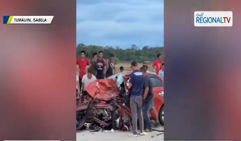 Pulis, patay matapos salpukin ng AUV ang sinasakyan niyang kotse sa ...