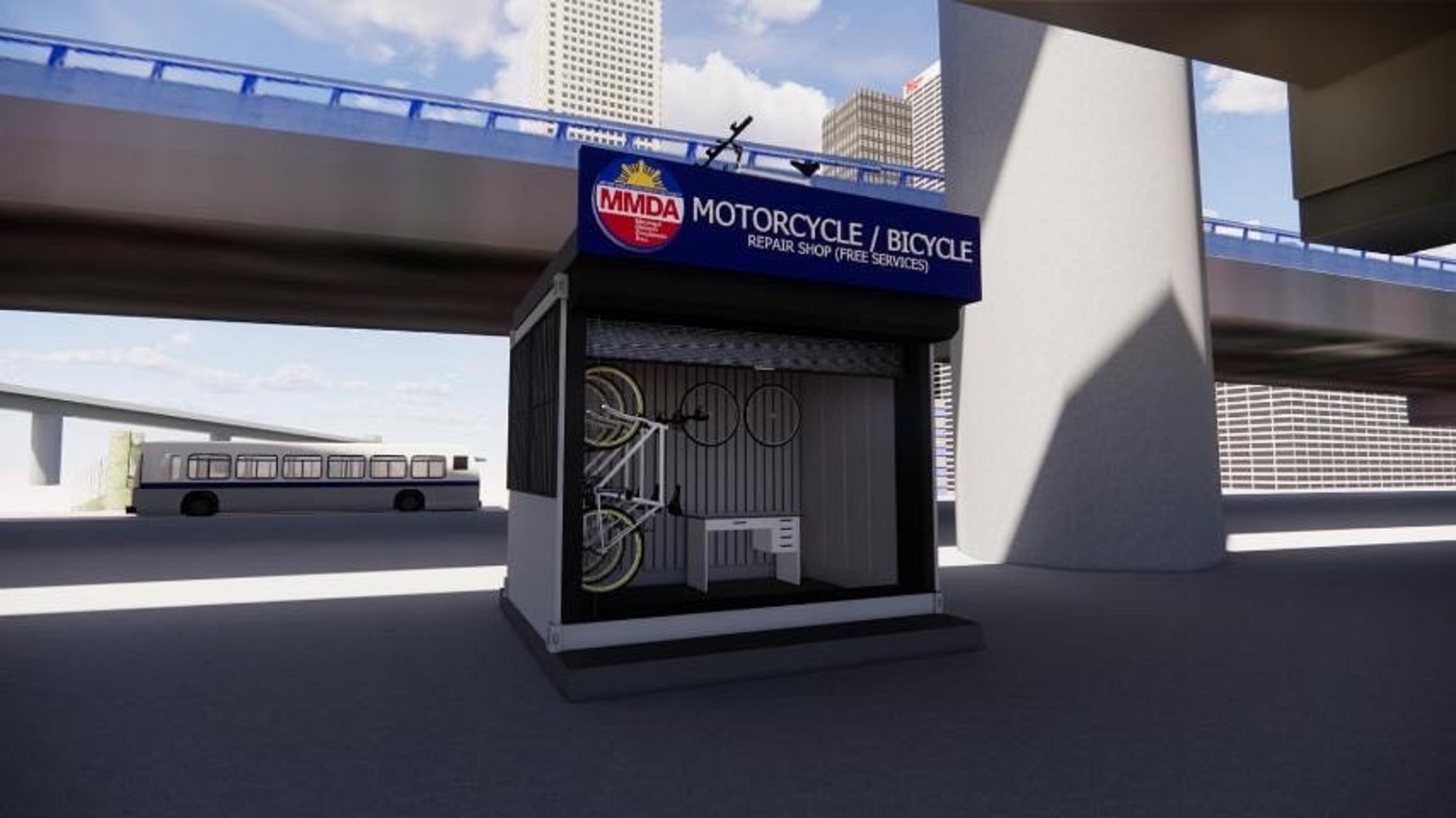 MMDA to open 14 motorcyclist lay-bys amid rainy season | GMA News Online