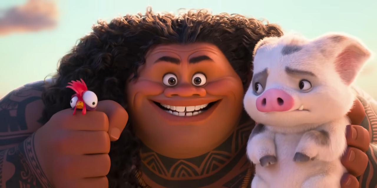 'Moana 2' unveils teaser trailer, unites Maui, Heihei, and Pua the pig ...