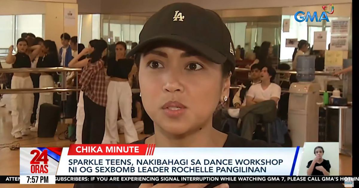 Rochelle Pangilinan holds dance masterclass for Sparkle teen artists ...