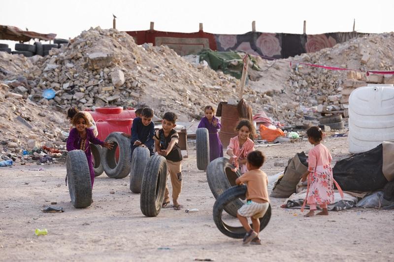 Iraqi children play as they celebrate Eid-al-Adha | Photos | GMA News ...