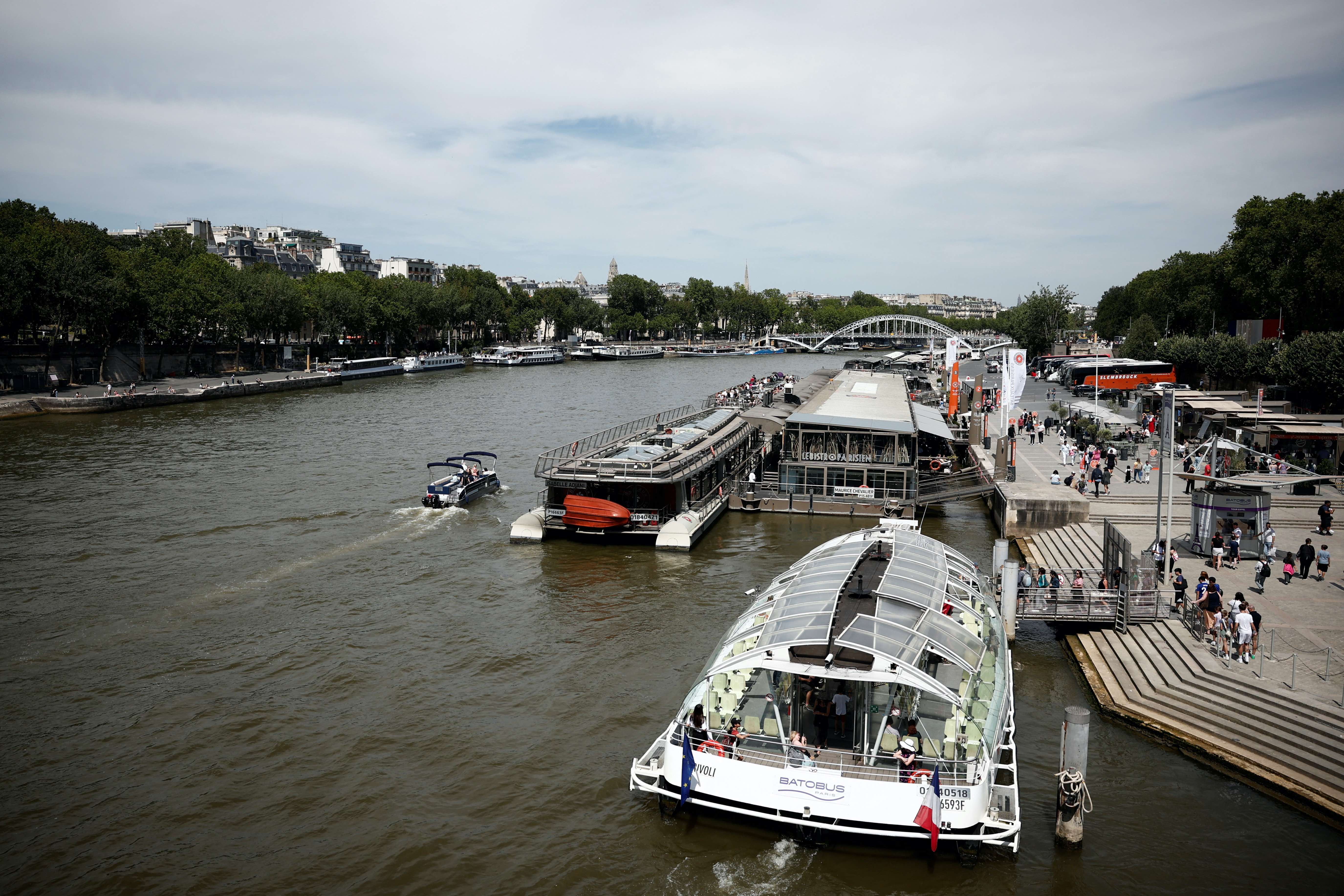 Seine water pollution levels well above limits one month before ...