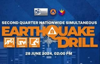 NATIONWIDE_SIMULTANEOUS_EARTHQUAKE_DRILL_2024 | Tracking | GMA News Online