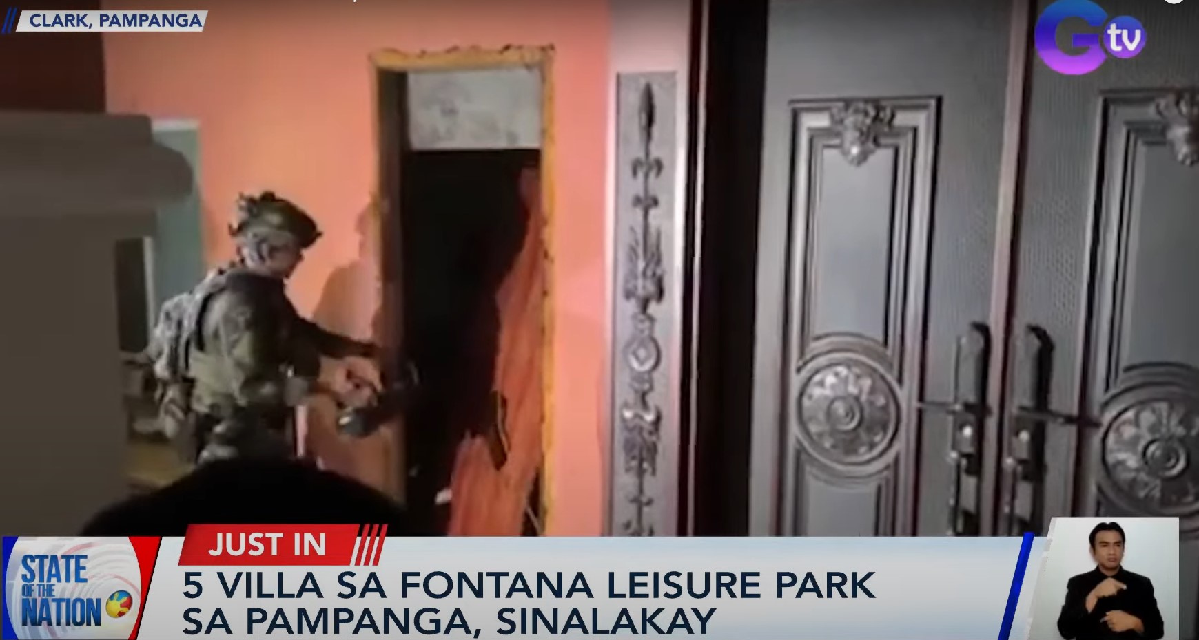 PAOCC raids Clark resort where escapees from Porac POGO believed to be hiding | GMA News Online