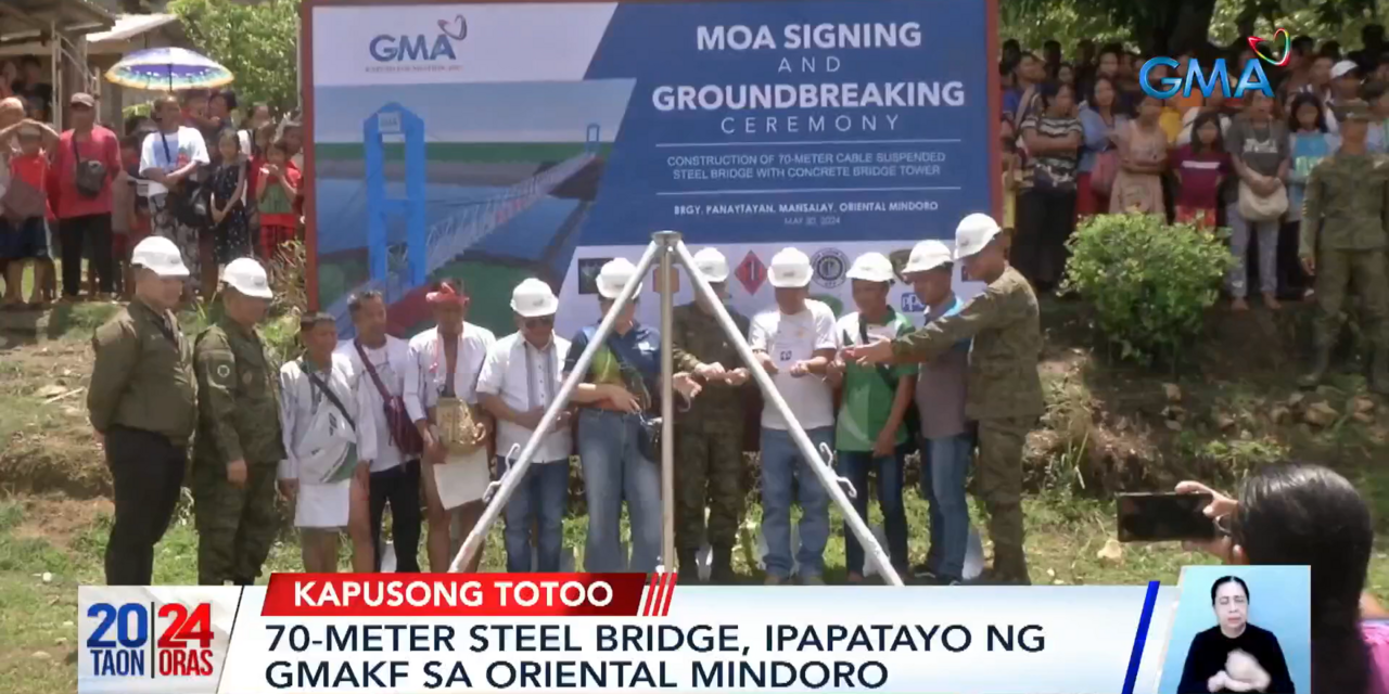1,500 Oriental Mindoro residents to benefit from steel bridge by GMA ...