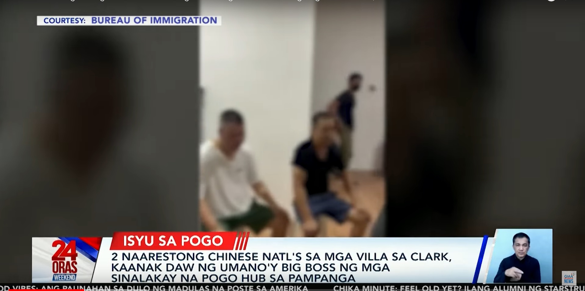 2 alleged kin of POGO hub 'big boss' nabbed at Clark | GMA News Online