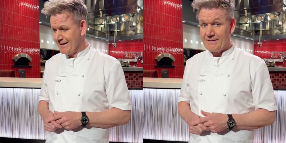 Gordon Ramsay stresses importance of wearing a helmet after getting ...