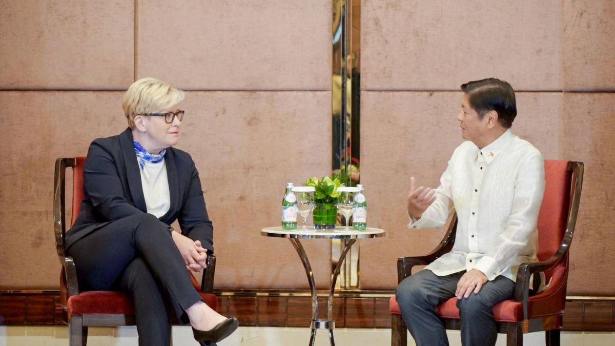 Marcos, Lithuanian PM Simonyte discuss peace, security | Photos | GMA ...