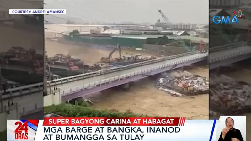 2 dead, 2 missing after barges, tugboats collide with Marikina River ...