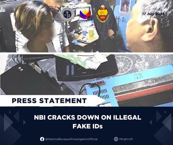 NBI nabs seller of fake BIR, PhilHealth IDs in Cebu | GMA News Online