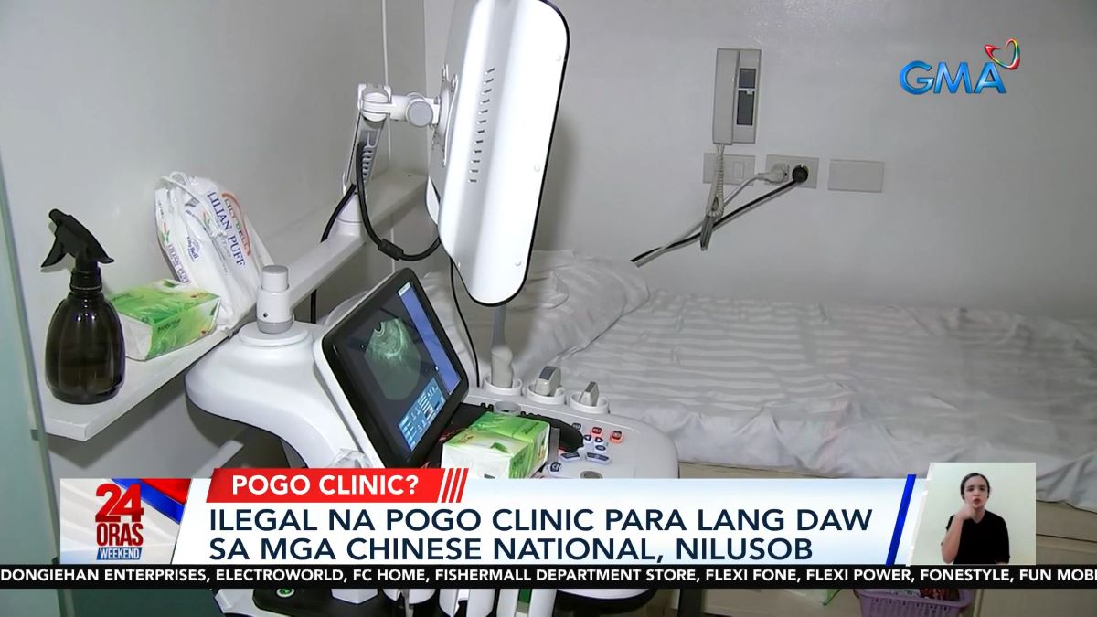 NBI raids illegal clinic that caters to Chinese POGO workers | GMA News ...