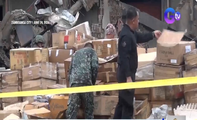 Mga nasugatan sa pagsabog ng fireworks disposal sa Zamboanga City ...