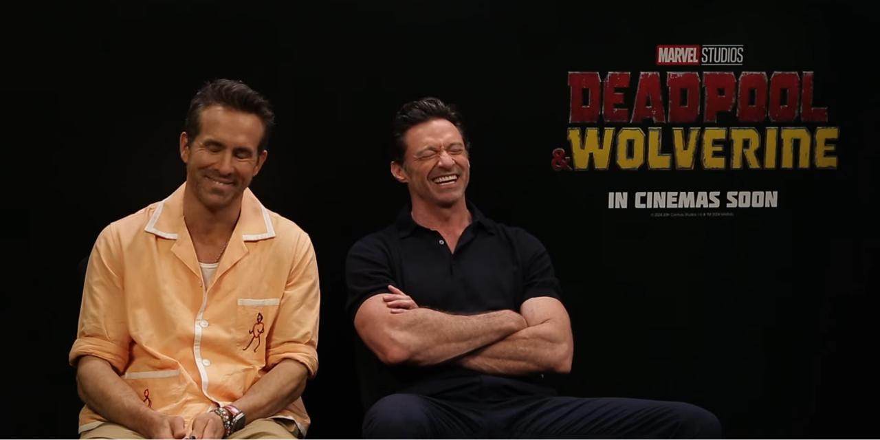 Hugh Jackman, Ryan Reynods burst into laughter during interview with Cong TV | GMA News Online