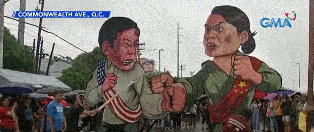 Anti-government protesters brave rains on SONA day | GMA News Online