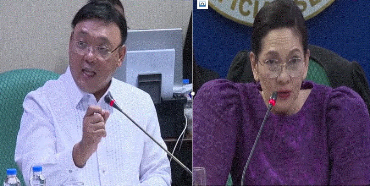 Harry Roque warned of contempt after heated exchange with Hontiveros ...