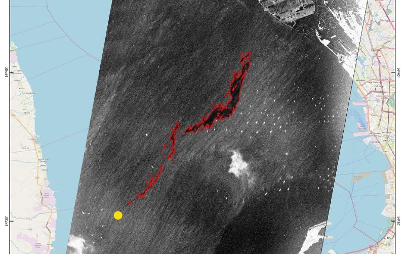 PhilSA releases map showing possible extent of Bataan oil spill | GMA ...