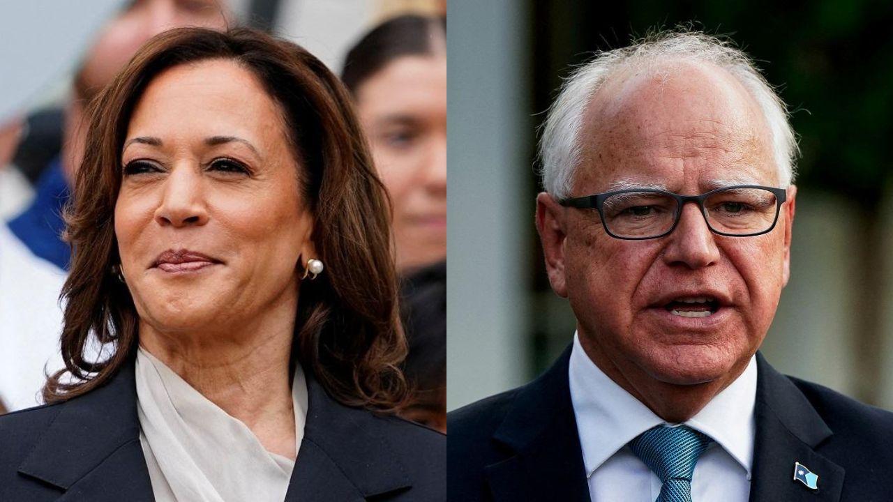 Democrats Harris, Walz campaign together for first time as White House ...
